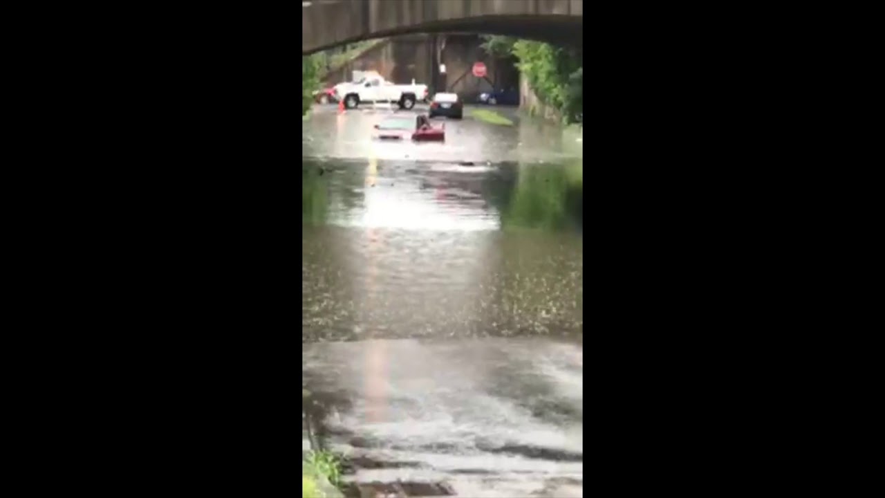 Flooding in Worcester, MA. July 17, 2018. - YouTube