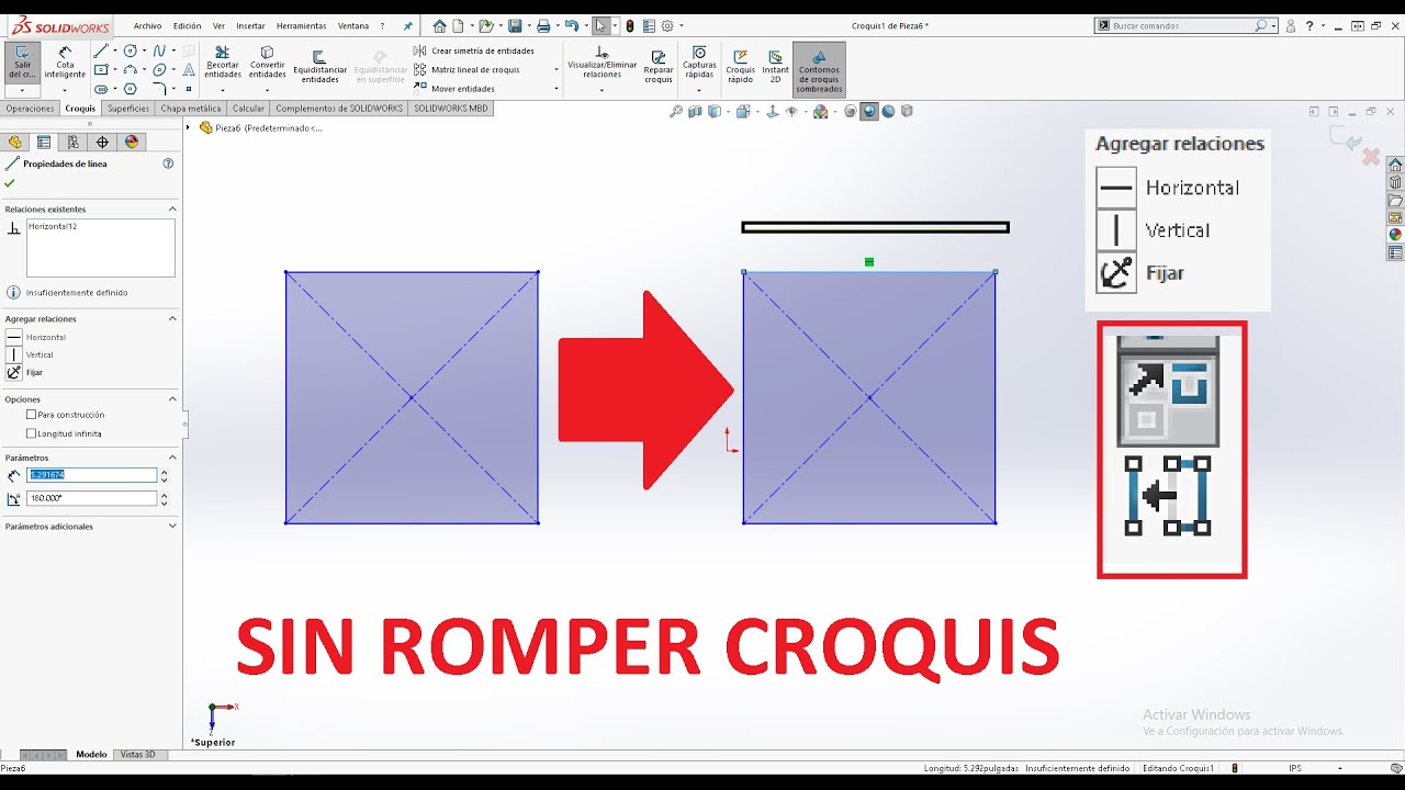 configuración de CROQUIS SolidWorks 2019 - YouTube