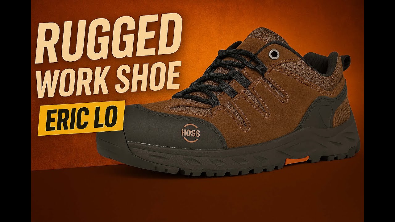 Discover the Toughest Work Shoe: Eric Low by Hoss Boot Co - YouTube
