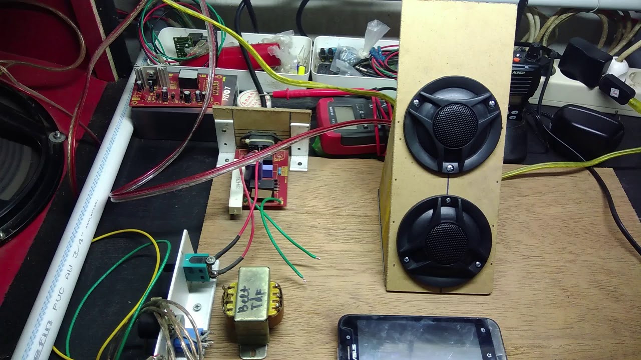 Open Baffle Tweeter DIY - YouTube