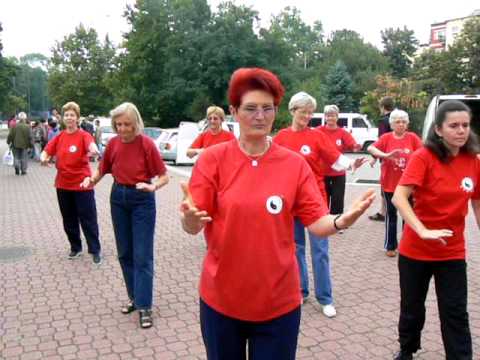 Tai chi a miskolci biopiacon