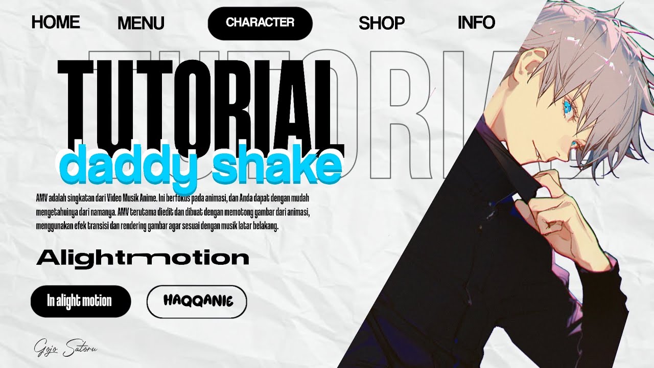 Tutorial Smooth Manual Null Shake Daddy Style In Alight Motion // Alight motion 5.0 Version ...