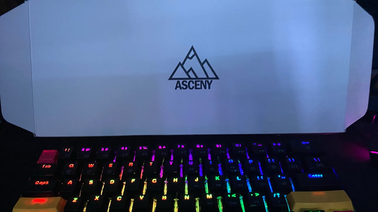 Asceny 1 mechanical 60% keyboard review!(AMAZING BUDGET GAMING KEYBOARD ...
