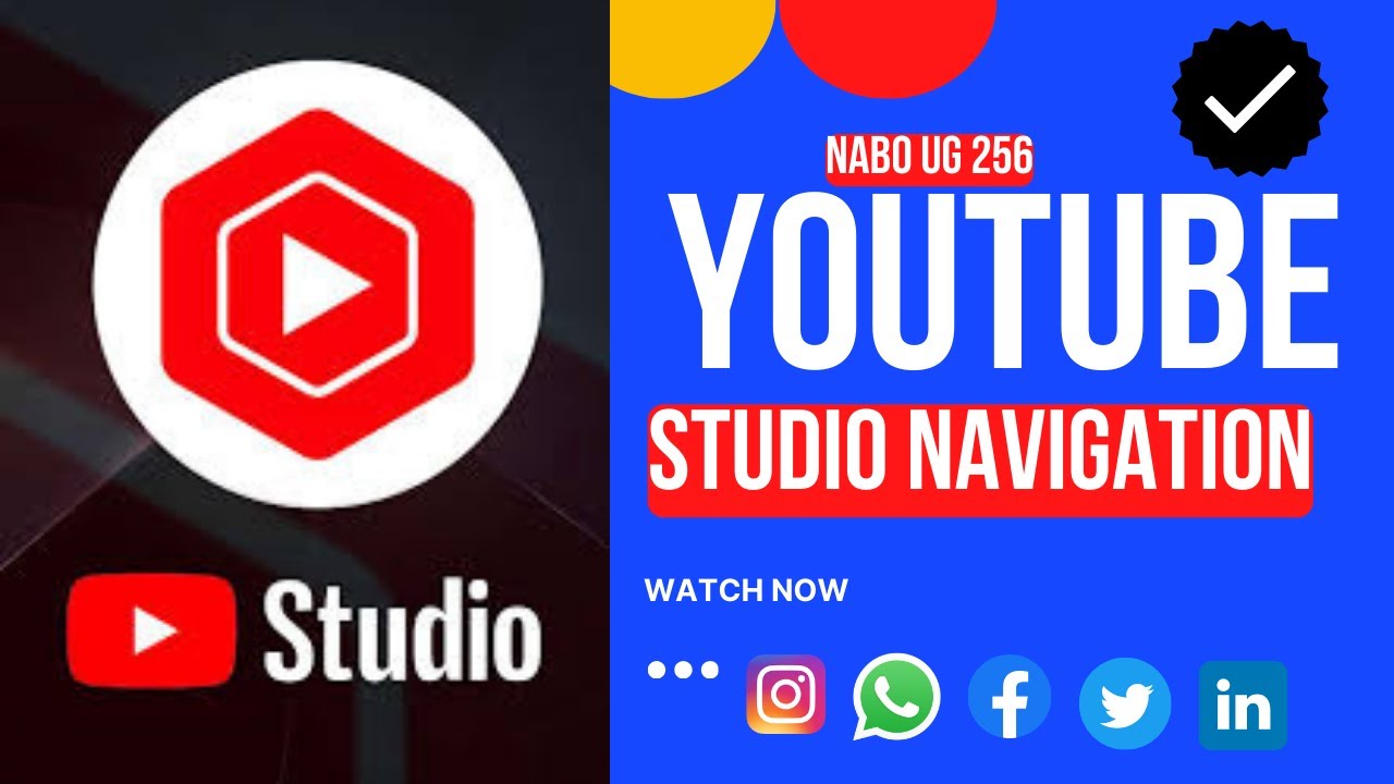 How To Navigate the You tube Studio Dashboard in 2024 - YouTube