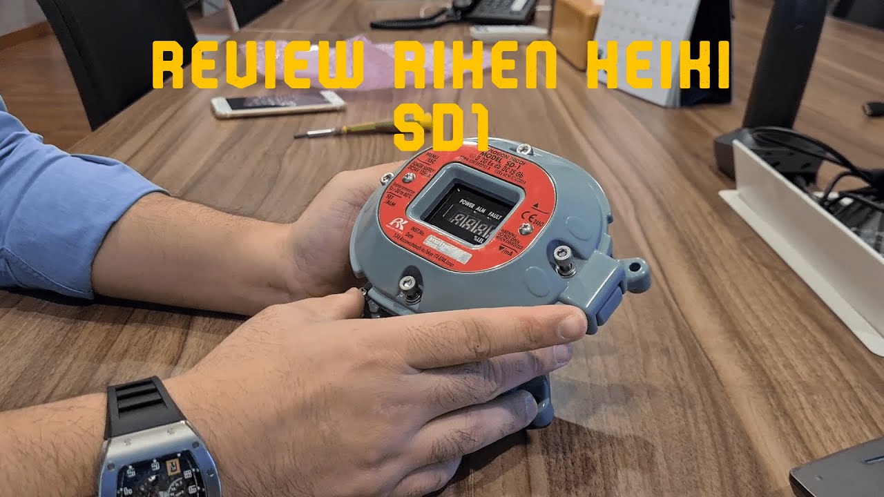 Review Fix Gas Detector Riken Keiki SD1 - YouTube