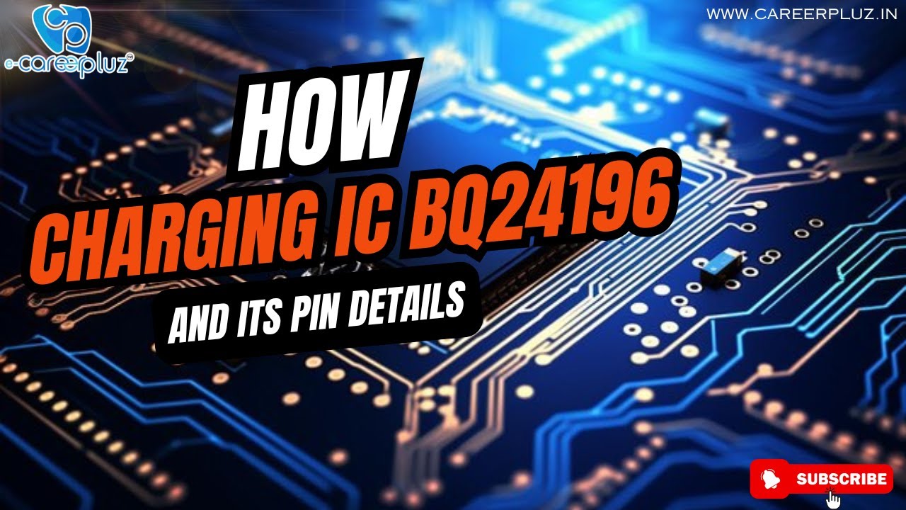 How charging ic BQ24196 works and its pin details? - YouTube