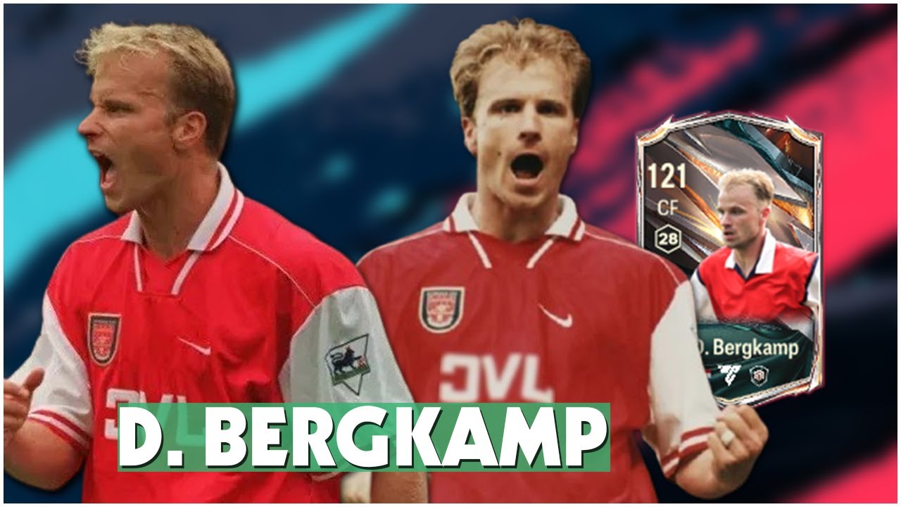 REVIEW DENNIS BERGKAMP GRU FC ONLINE - nâng cấp chỉ số so với BDO - YouTube