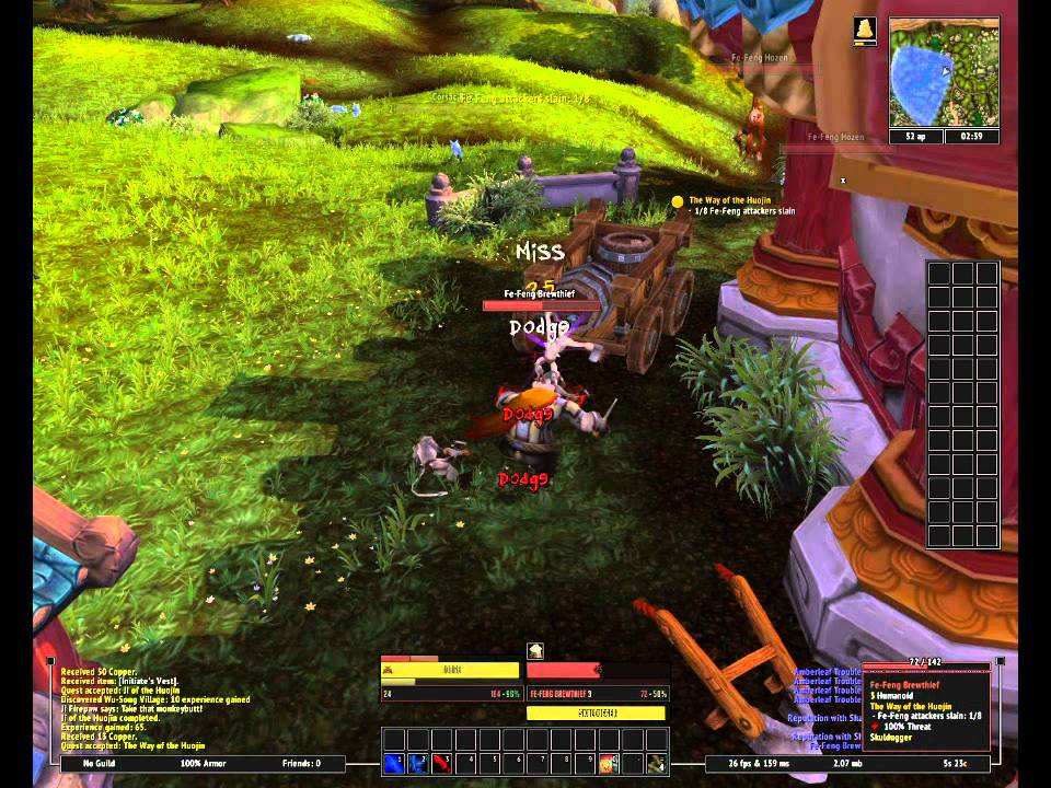 WoW Pandaria Starting Area - YouTube