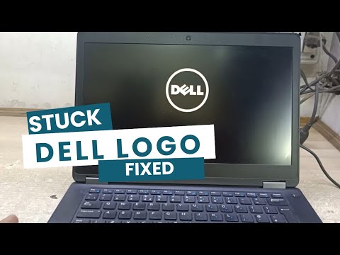 Dell laptop stuck on logo - Dell latitude 5470 - Laptop wont boot and ...
