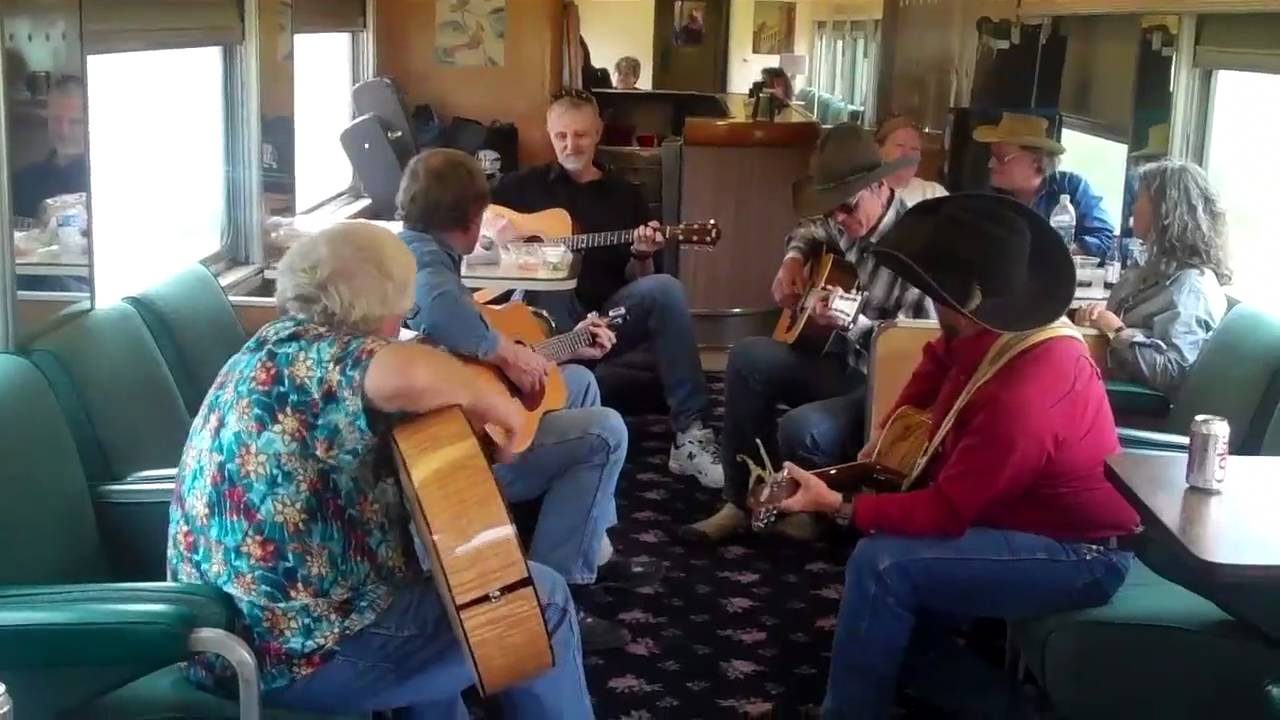 The Weight, Club Car jam with Ezra Idlet, Keith Grimwood, Chuck Pyle ...