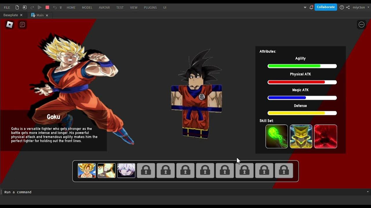 Scripted Character Selection UI - YouTube