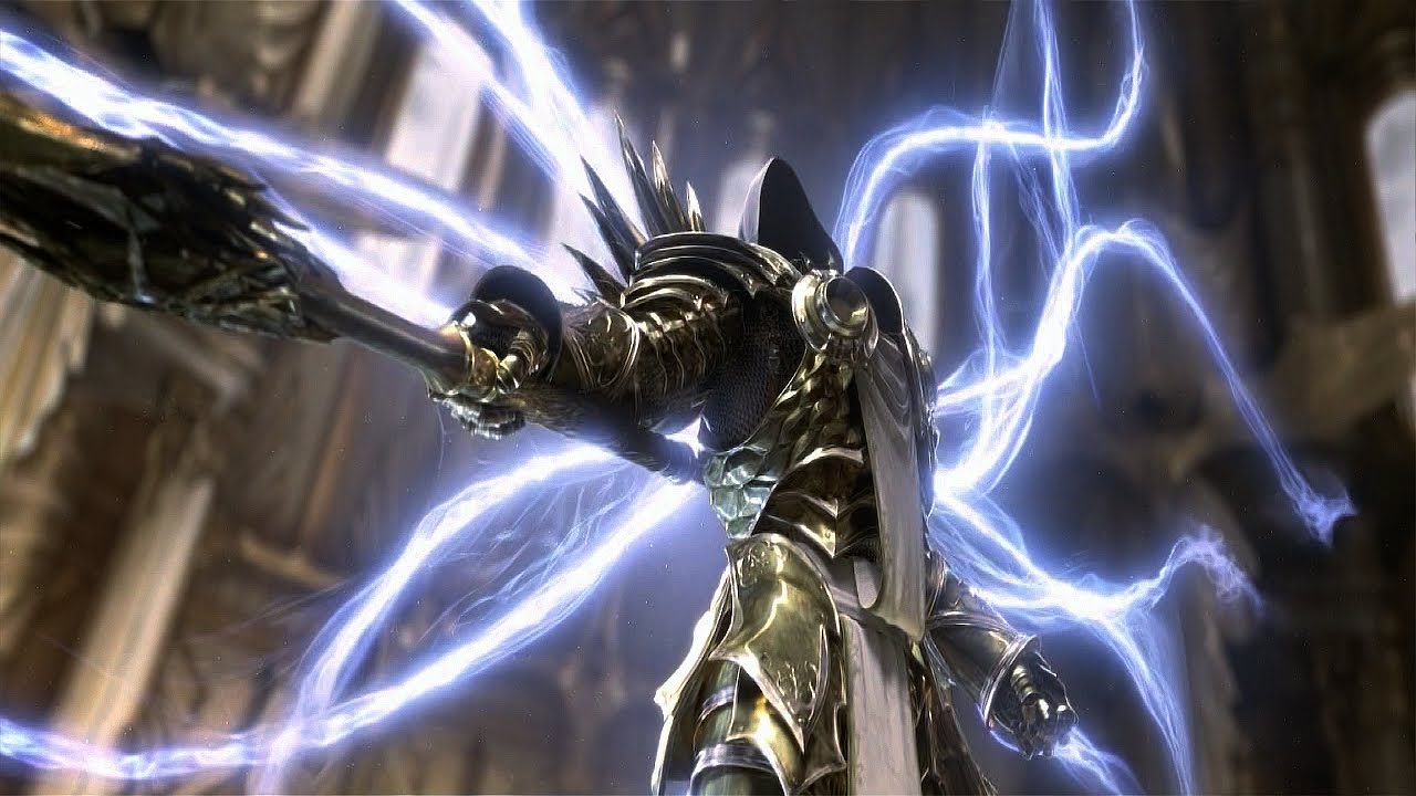 DIABLO 3 Tyrael Archangel of Justice Vs Imperius Archangel of Bravery ...
