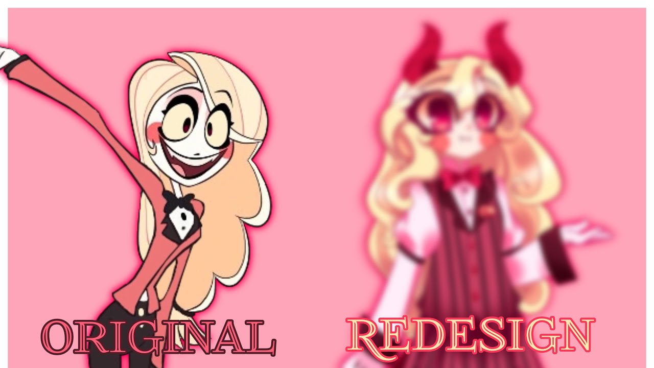 Charlie redesign (Hazbin Hotel SpeedPaint) - YouTube