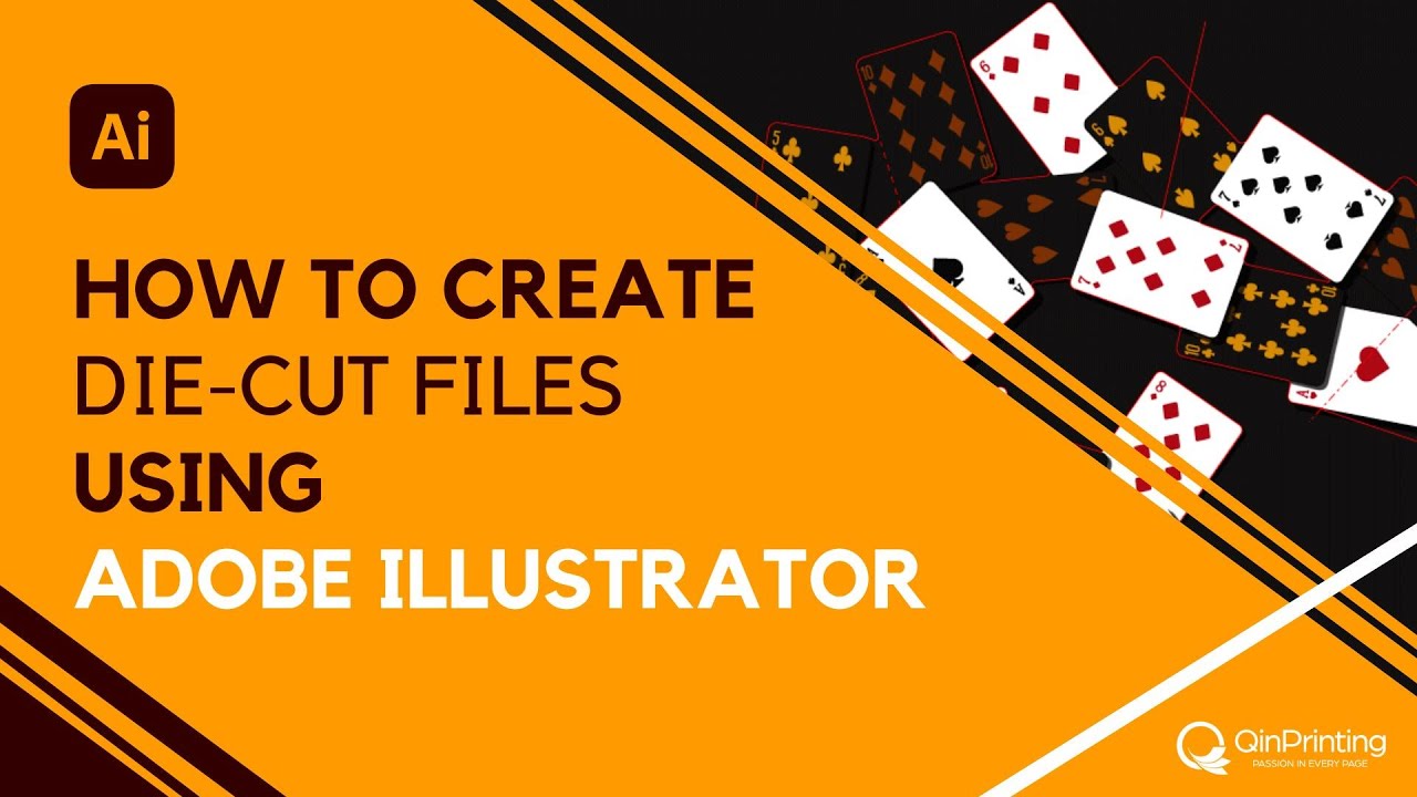 How to Create Die-Cut Files Using Adobe Illustrator | QinPrinting - YouTube