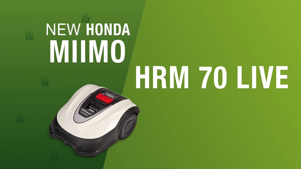 The All NEW Honda Miimo HRM 70 - YouTube
