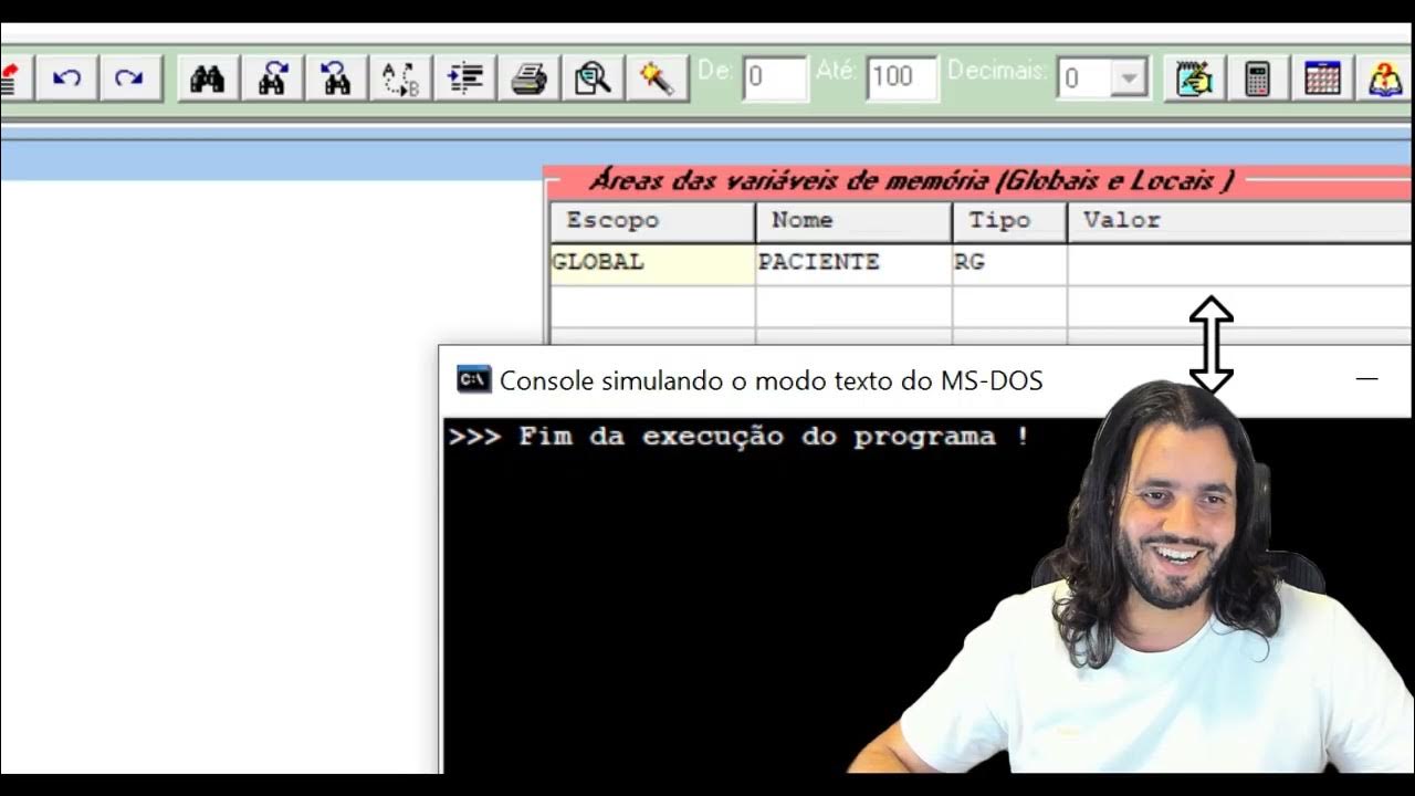 AULA 10 - APRENDENDO A PROGRAMAR - O QUE SÃO REGISTROS NO VISUALG - YouTube