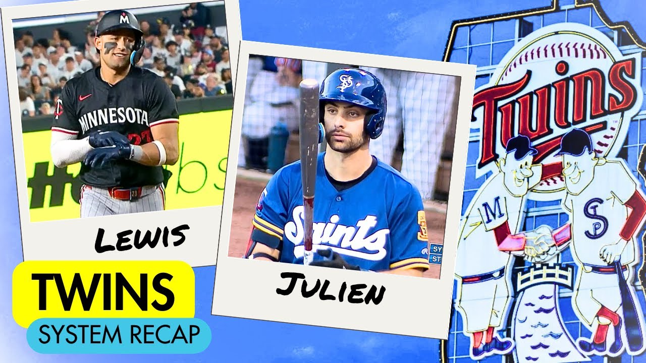Twins System Recap: Royce Does It Again; Julien Homers On 1st Pitch ...