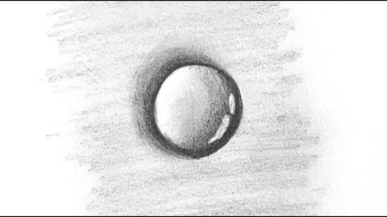 How to Draw Easy 3D Water Drop I Easy 3D Drawing Tutorial I Pencil ...