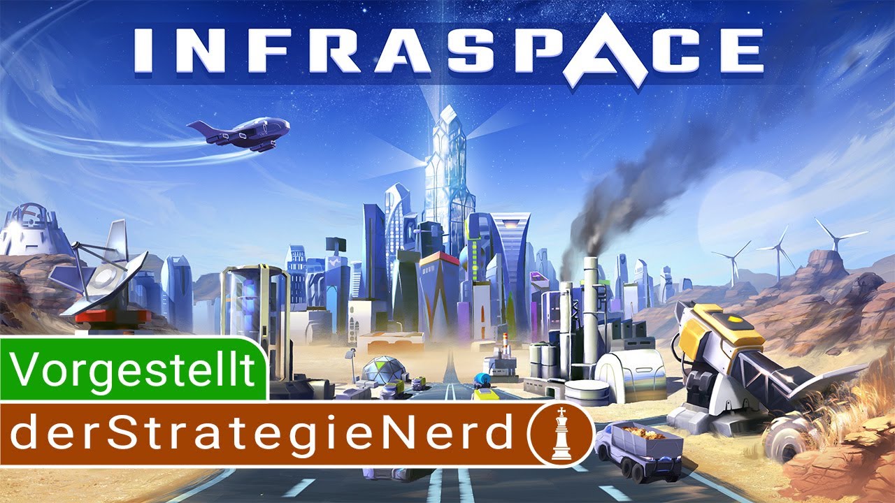 InfraSpace Vorgestellt | Sci-fi Städtebauspiel trifft Factorio ...