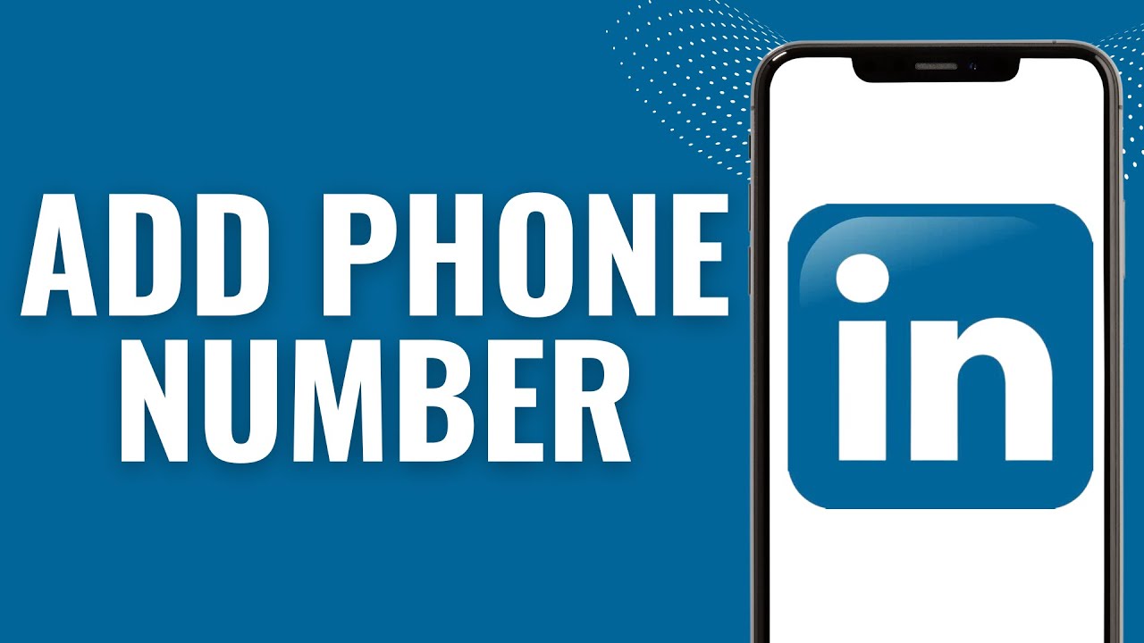 How to add phone number in Linkedin - YouTube