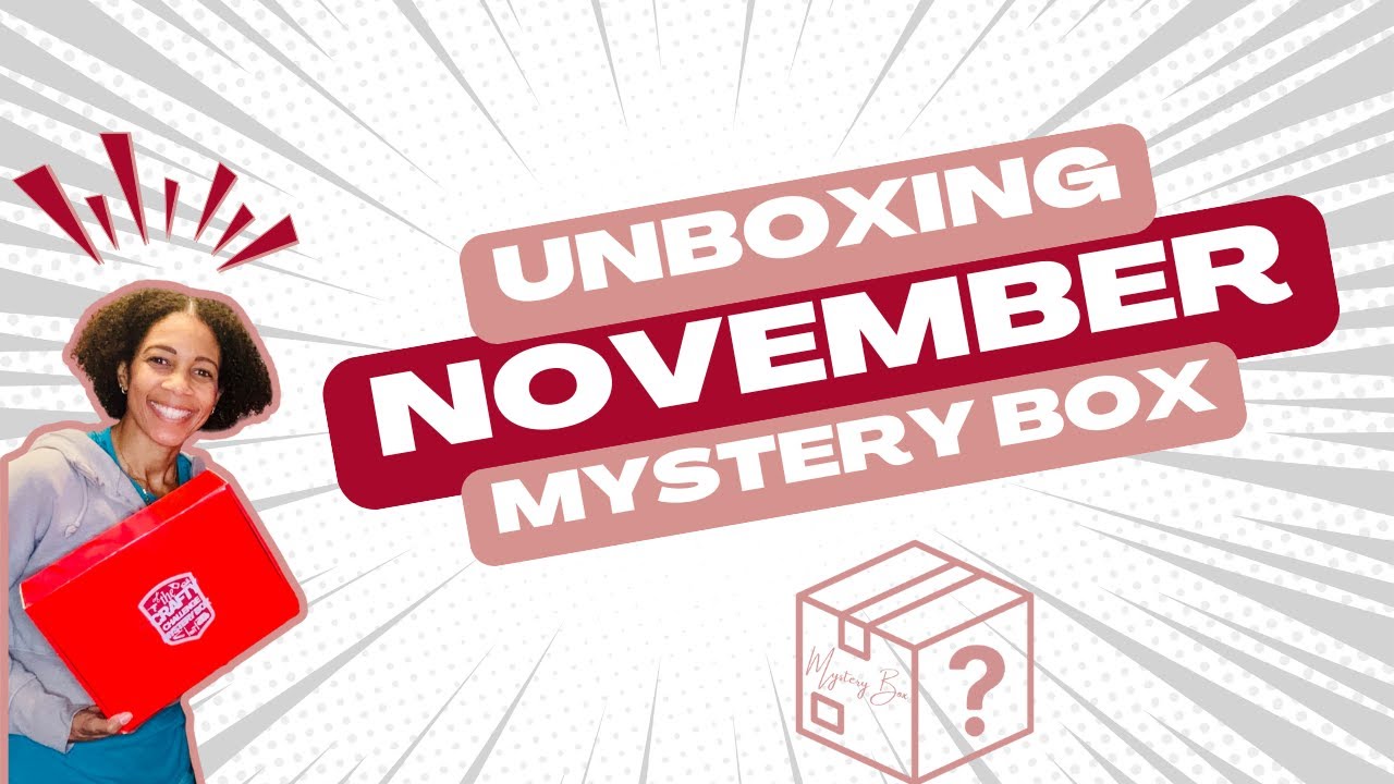 Unboxing November Mystery Box - YouTube