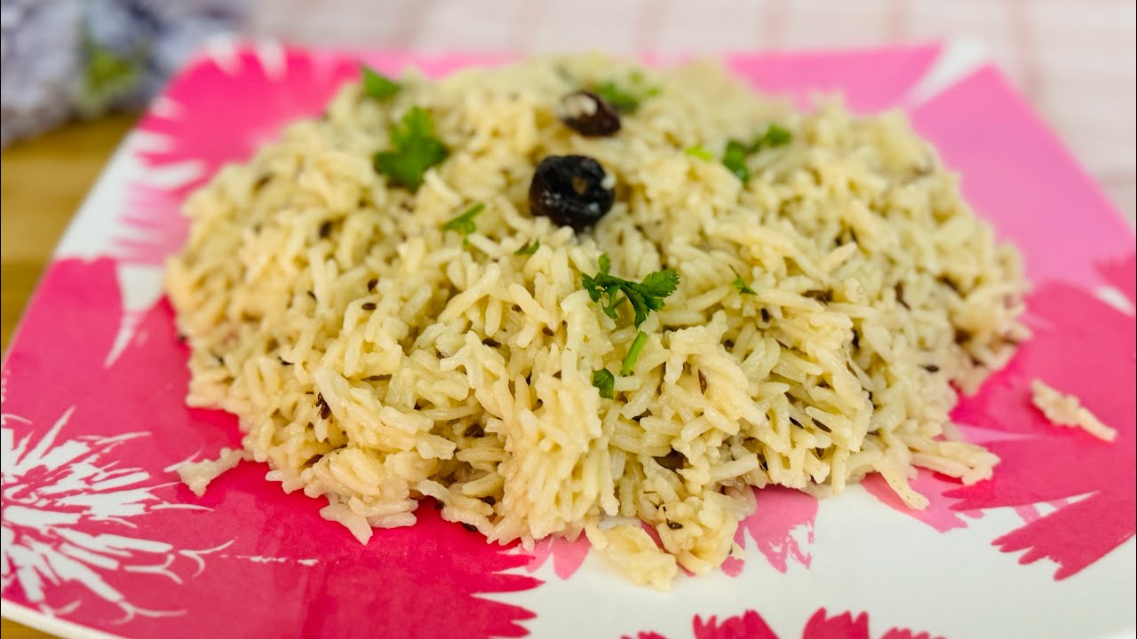 Zeera Rice Recipe | Easy & Tasty Zeera Rice | Zeera Rice Recipe By ...