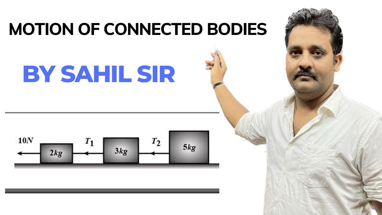 Lecture:-8(Motion of connected bodies)Class 11th - YouTube