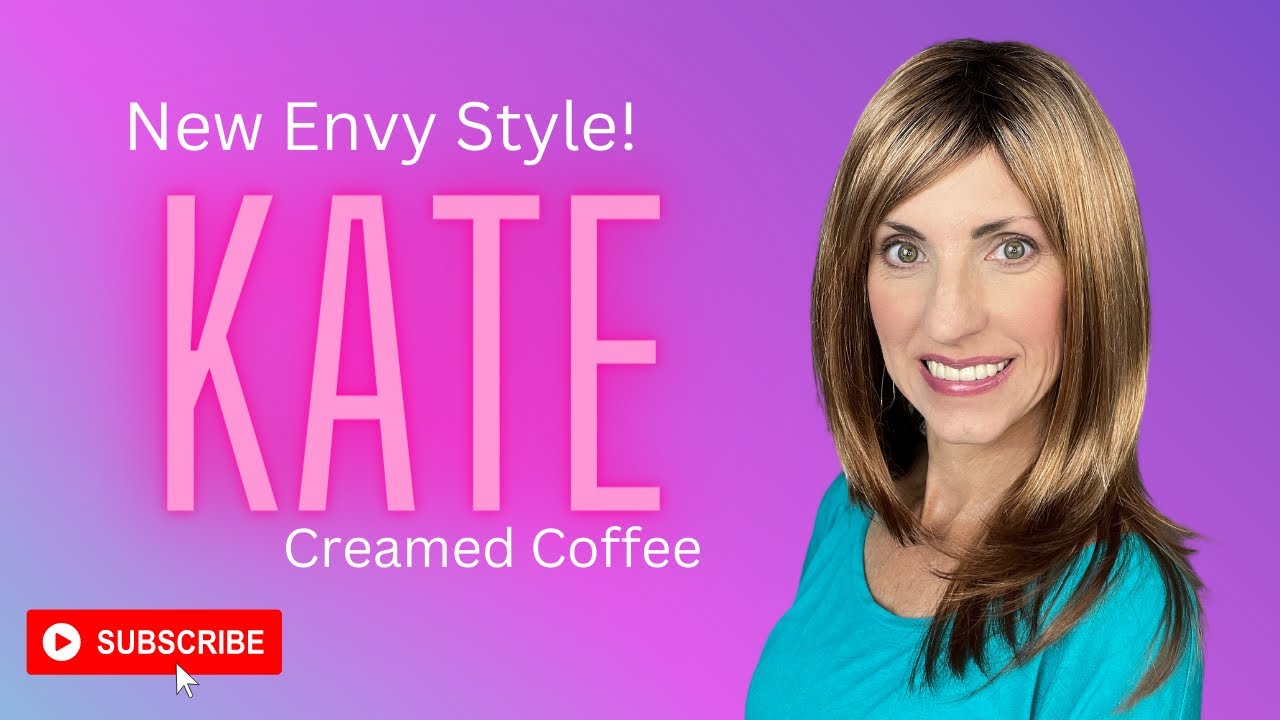 Envy KATE in Creamed Coffee Wig Review! - YouTube