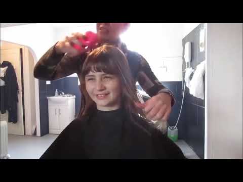 little girl long to bob haircut