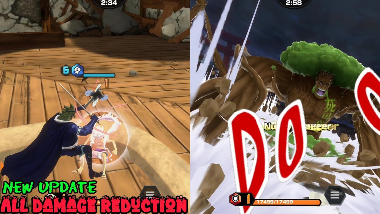 All Skills with Damage Reduction in One Piece Bounty Rush | OPBR Guide ...