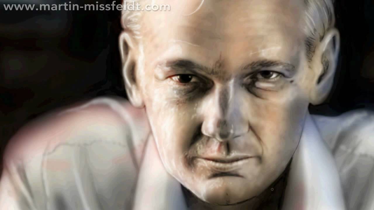 Julian Assange (Wikileaks) Portrait - YouTube