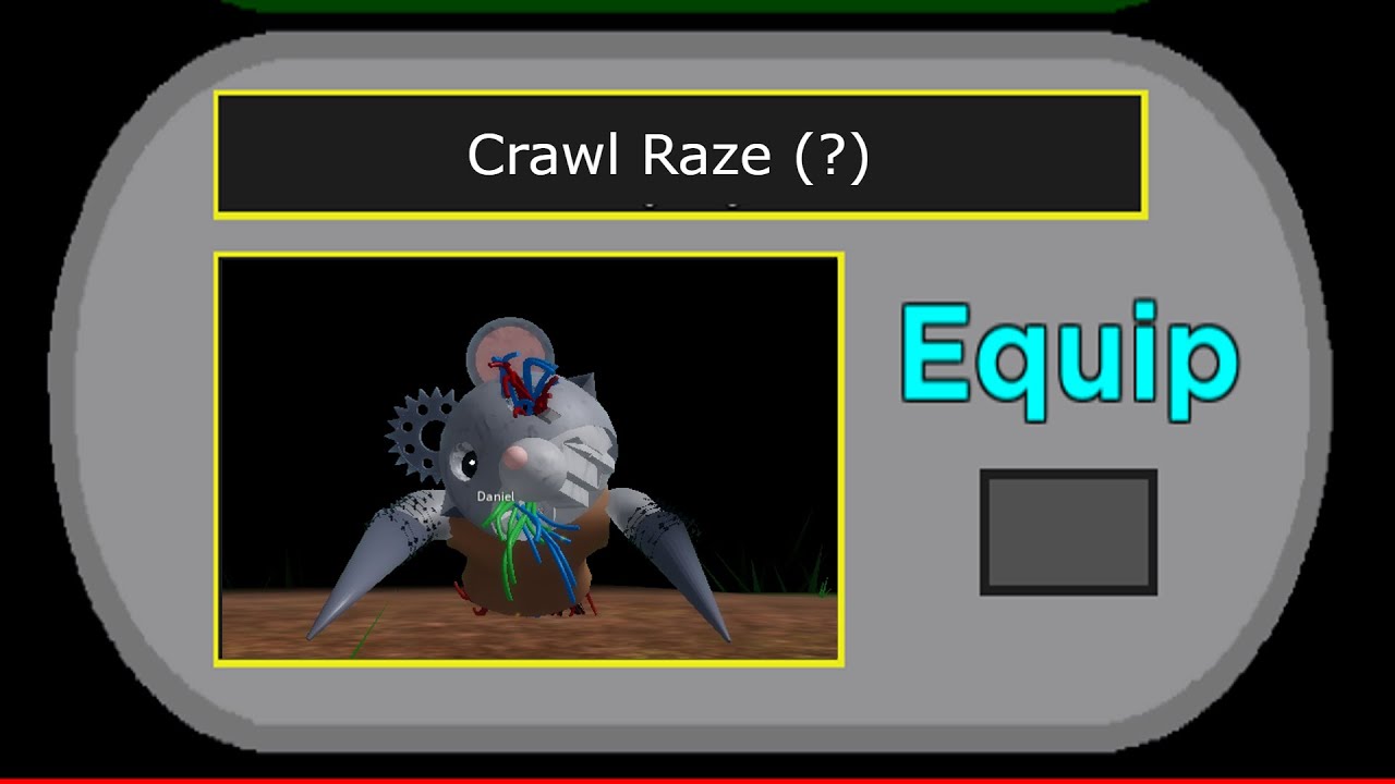 HOW TO GET THE SECRET CRAWL RAZE SKIN INSIDE ROBLOX PIGGY BATTLE - YouTube