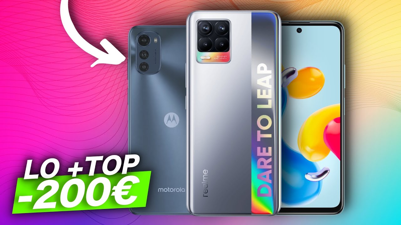 Los MEJORES TELÉFONOS Android POR MENOS DE 200€ -FINAL 2022- - YouTube