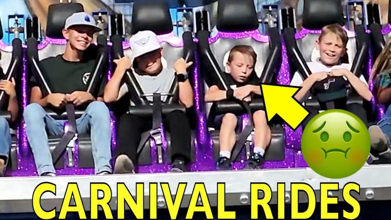 FAVORITE CARNIVAL RIDES at the RODEO! 🎡 - YouTube