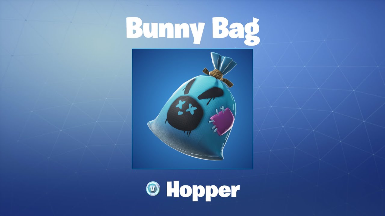 Bunny Bag | Fortnite Back Bling - YouTube