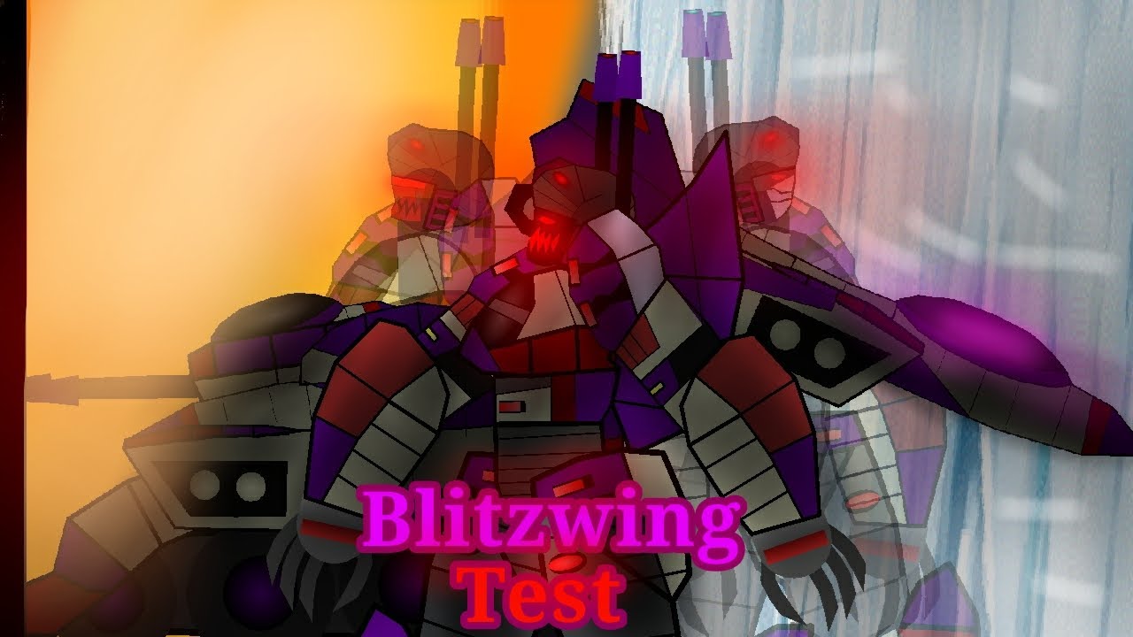 Transformers (Halo Verse) ¡Three Faces Blitzwing! test Stick nodes ...