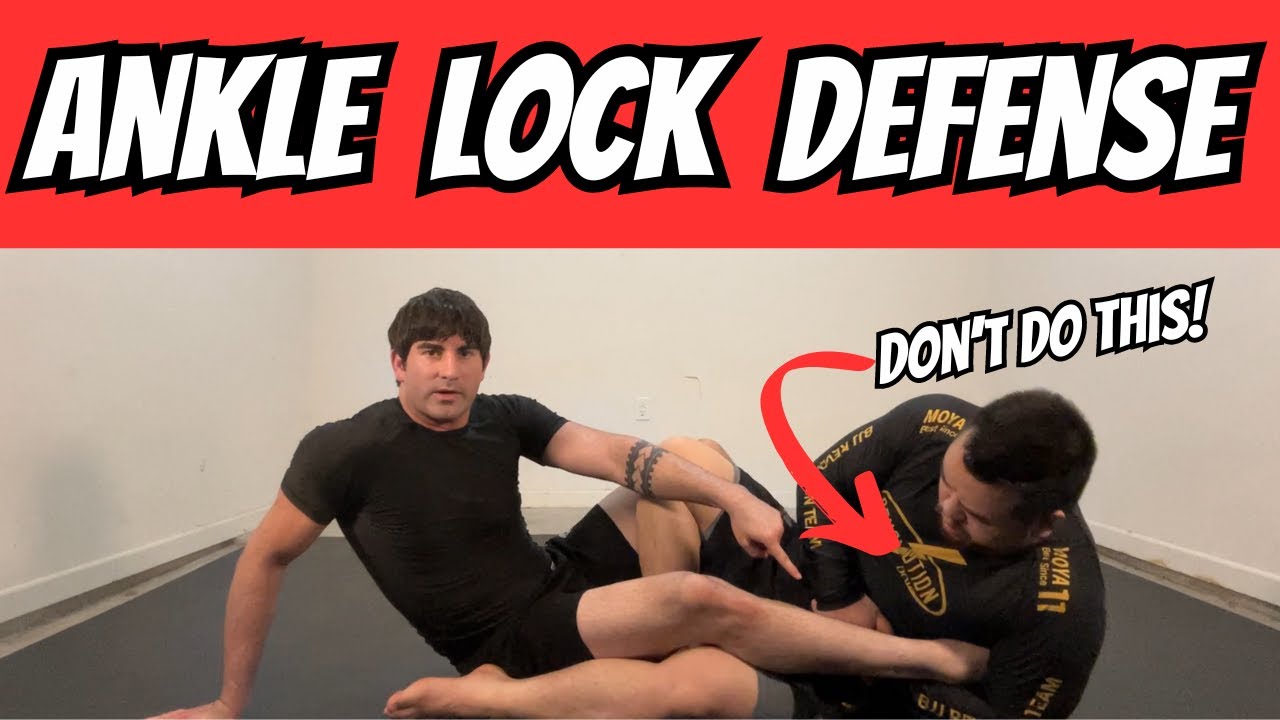 Ankle Lock Defense & Escape: Don't Pull Your Leg Out! - YouTube