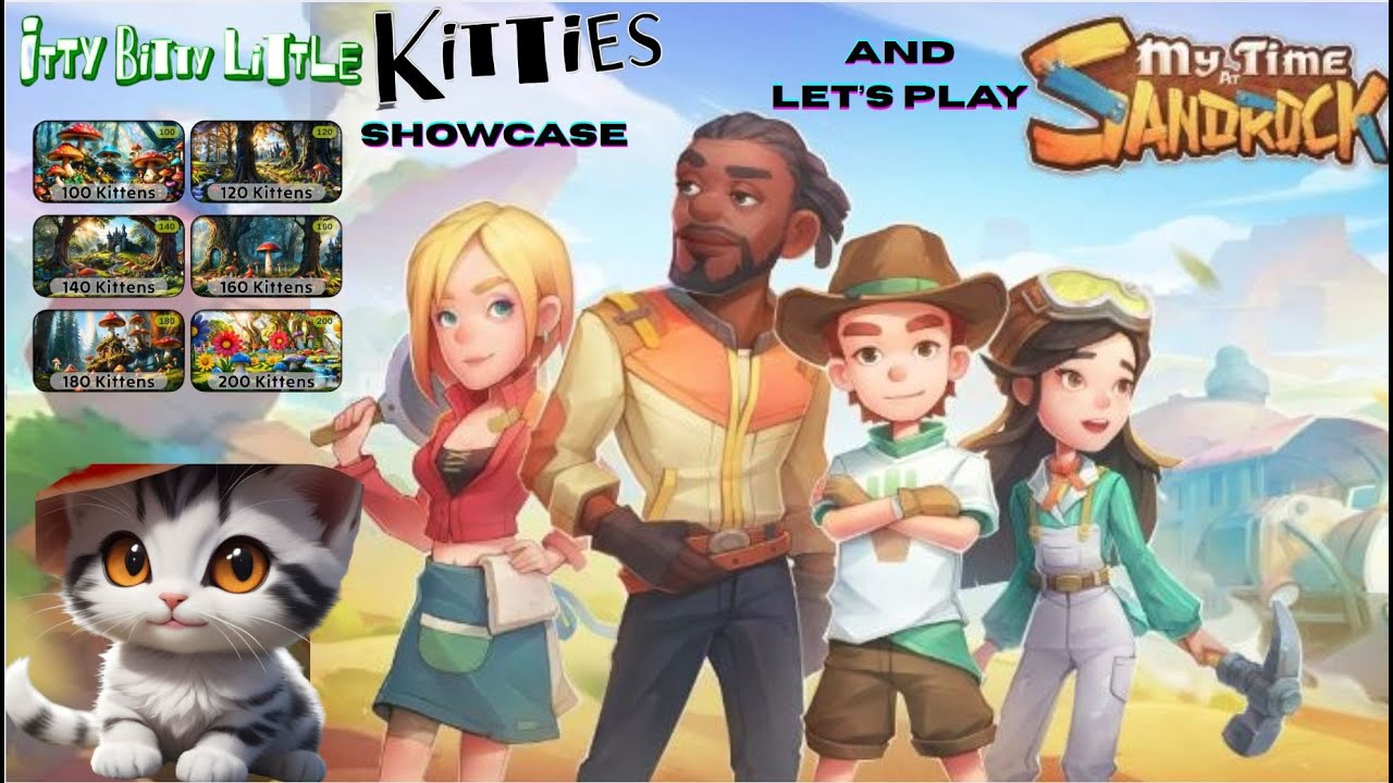 Showcasing Itty Bitty Little Kitty's and Then Let's Play My Time at ...