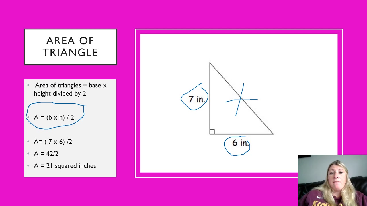 area of shapes - YouTube