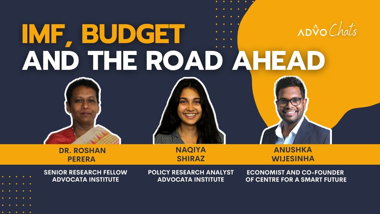 AdvoChats | IMF, budget and the road ahead - YouTube