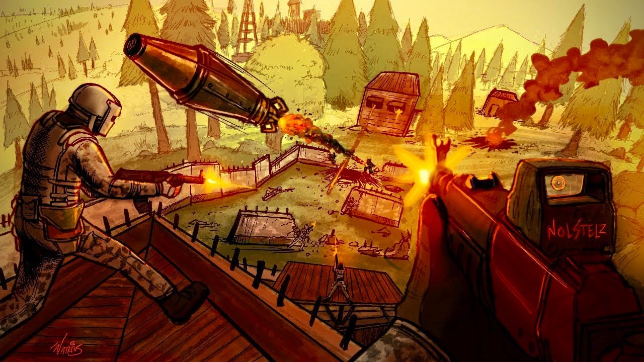 RUST CONSOLE EDITION - THEY TRIED TO OFFLINE US 2x + NONSTOP PVP ...