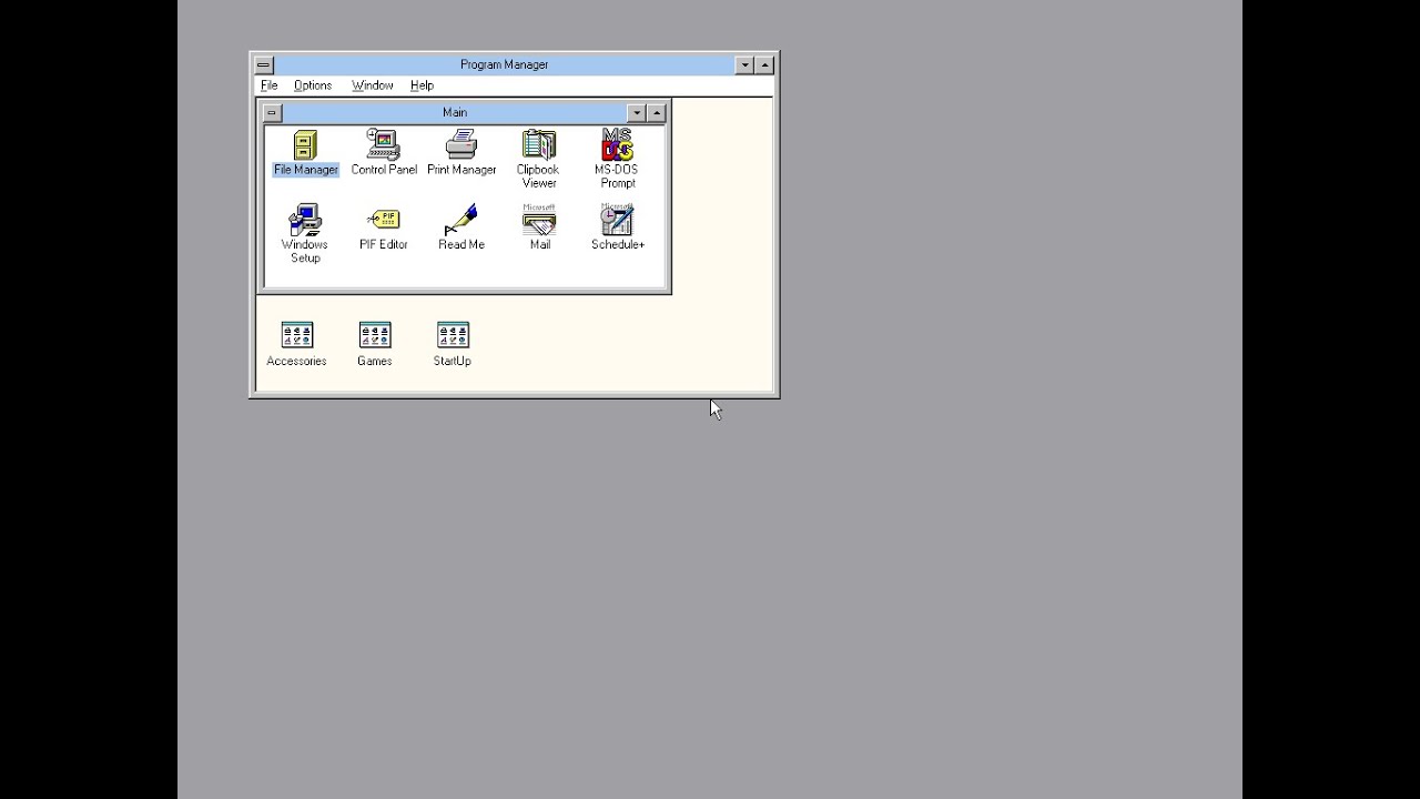 Windows 95 Build 07200022 (1992) - YouTube
