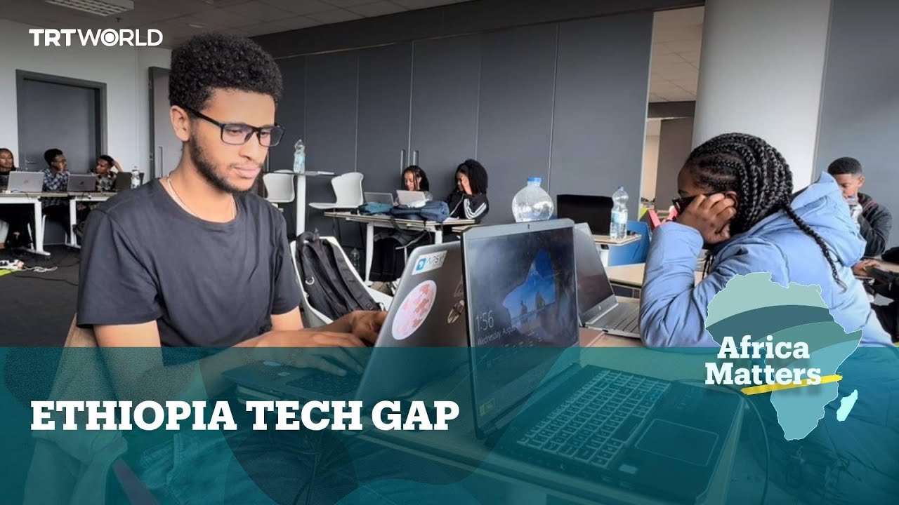 Africa Matters: Ethiopia's A2SV bridging tech gap - YouTube