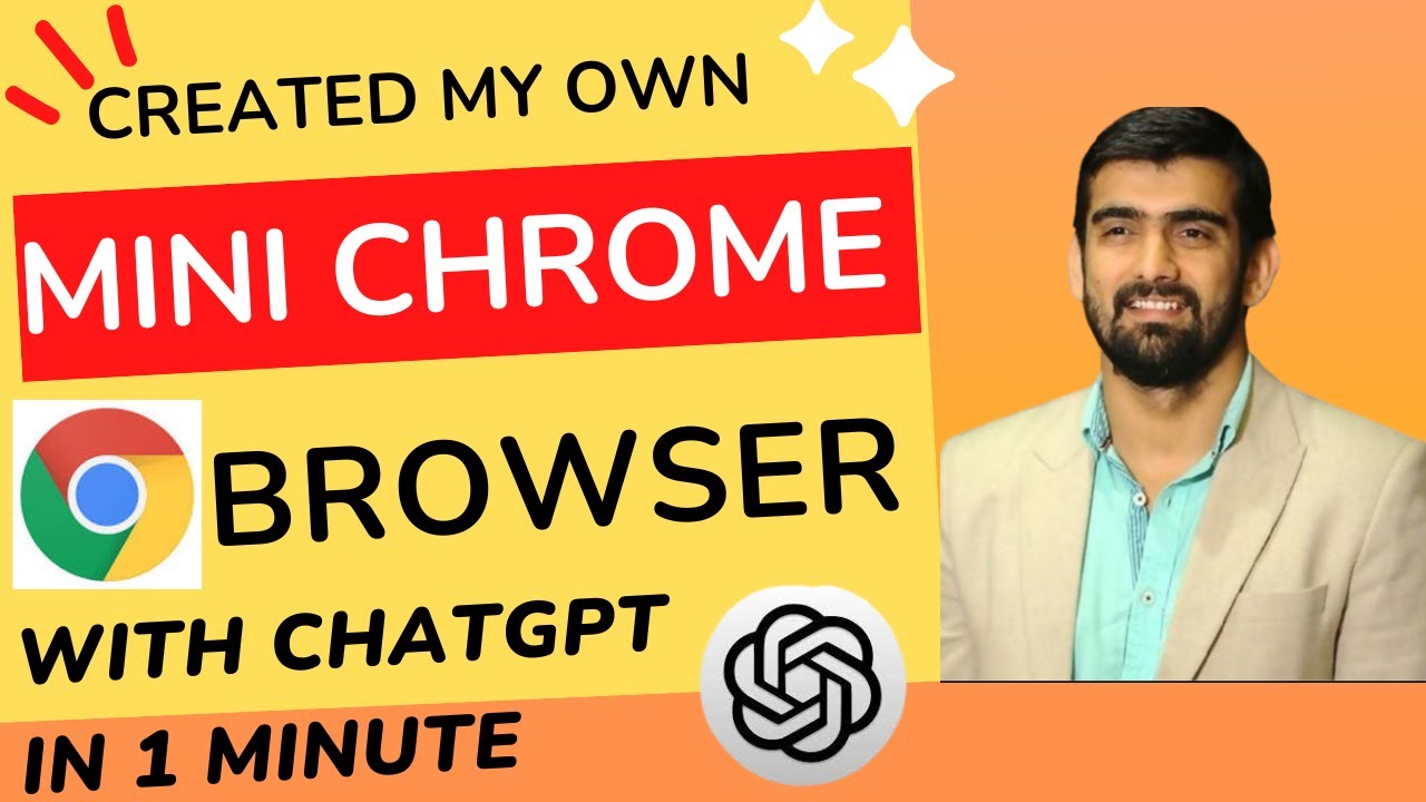 Build Own Chrome Browser With ChatGPT & Python In 1 Minute - YouTube
