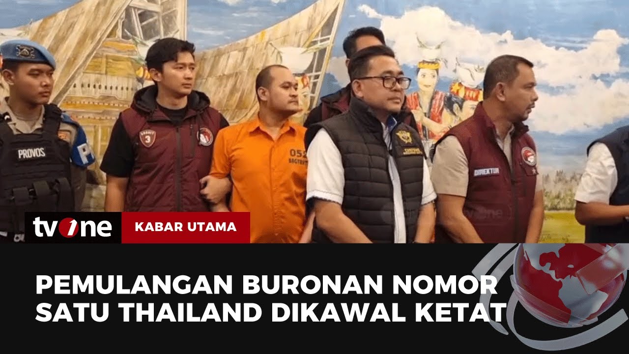 Buronan Nomor Satu Thailand Dideportasi | Kabar Utama tvOne - YouTube