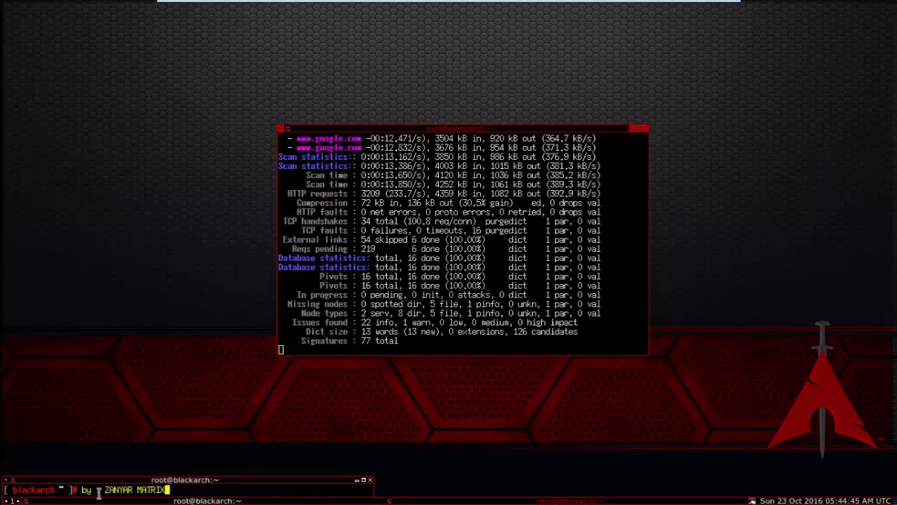 Black Arch Linux - How to use SkipFish for DDOS ATTACK - YouTube