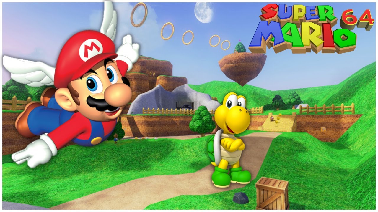 ⭐Shoot to the Island in the Sky SUPER MARIO 64 [4K 60 FPS] GAMEPLAY No ...