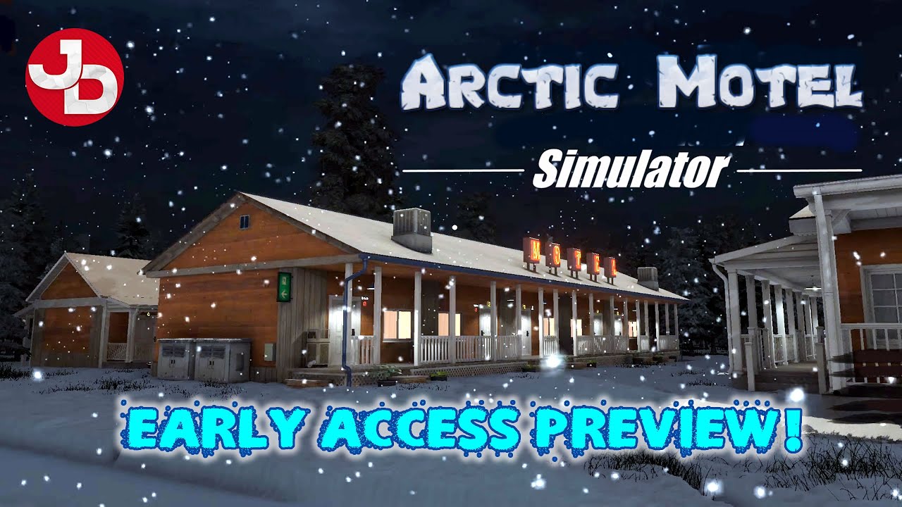POLICE INVESTIGATE MY MOTEL! Arctic Motel Simulator EARLY PREVIEW - YouTube