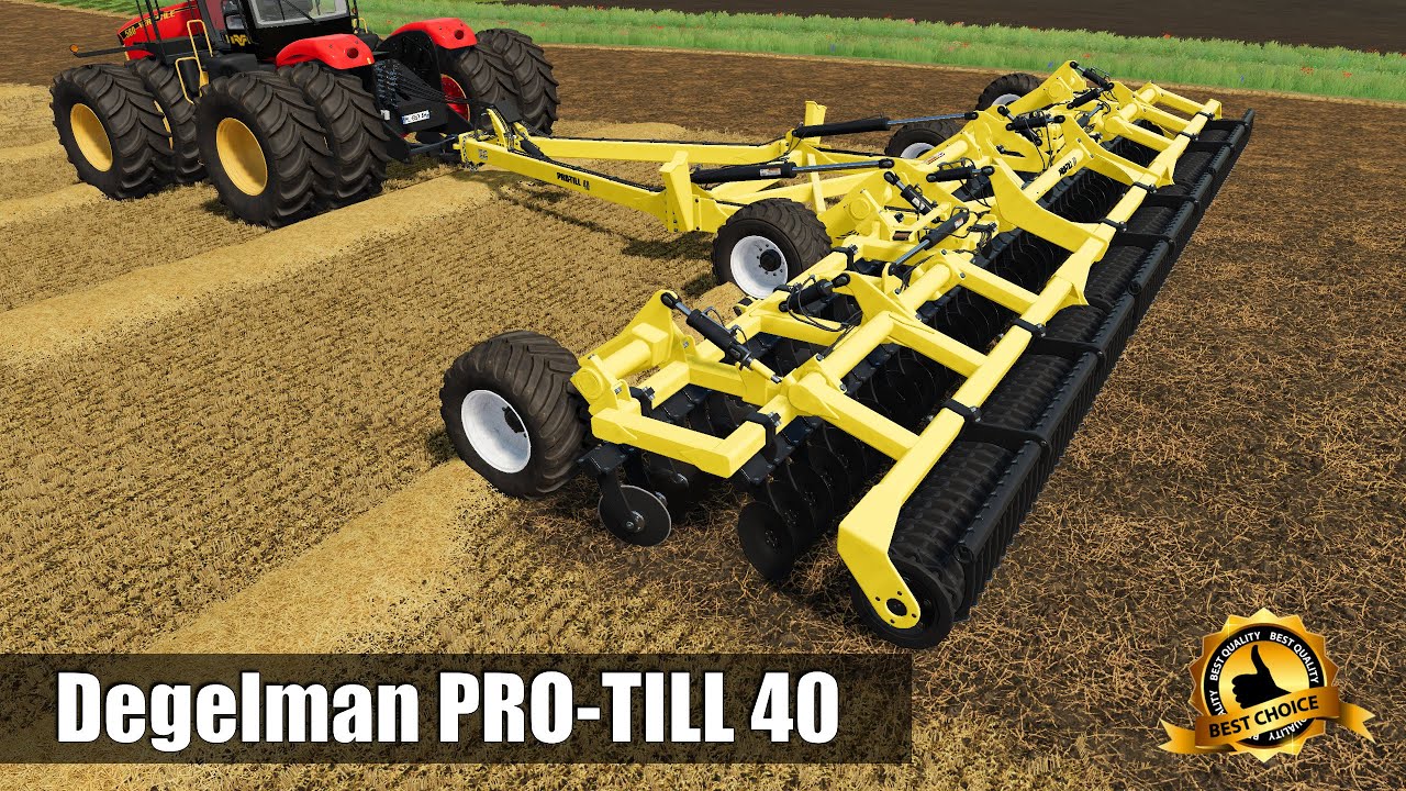 Degelman PRO-TILL 40 - Farming Simulator 22 (2K 60Hz) - YouTube