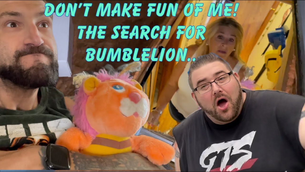 The search for my long lost Bumble Lion Wuzzle vlog - YouTube
